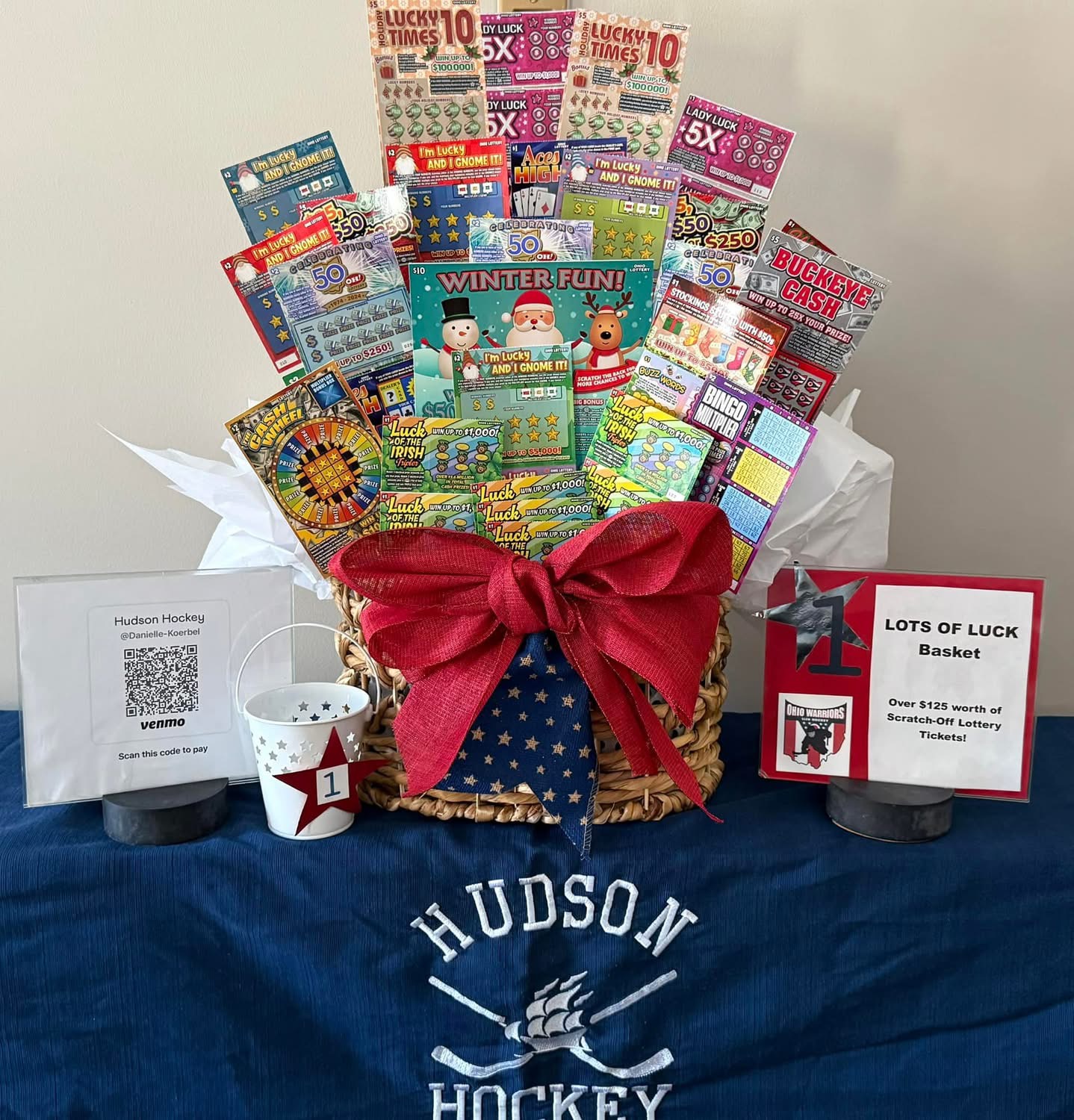 The Ohio Warrior Sled Hockey Raffle Baskets are here! – Hudson ...